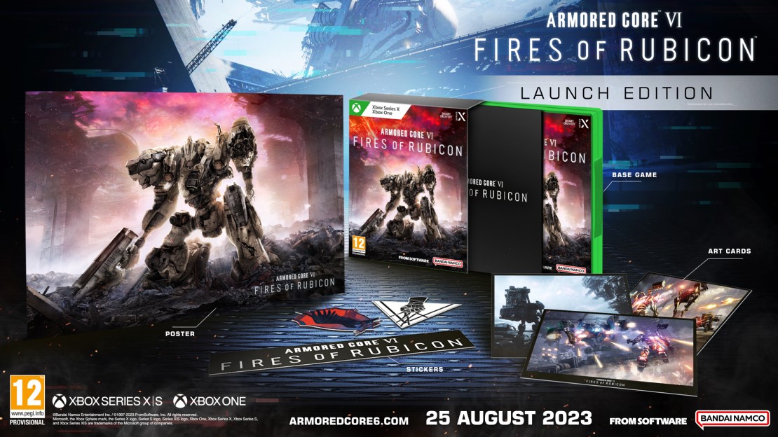 Armored Core VI Fires of Rubicon Launch Edition Xbox One / Series X Mai ...
